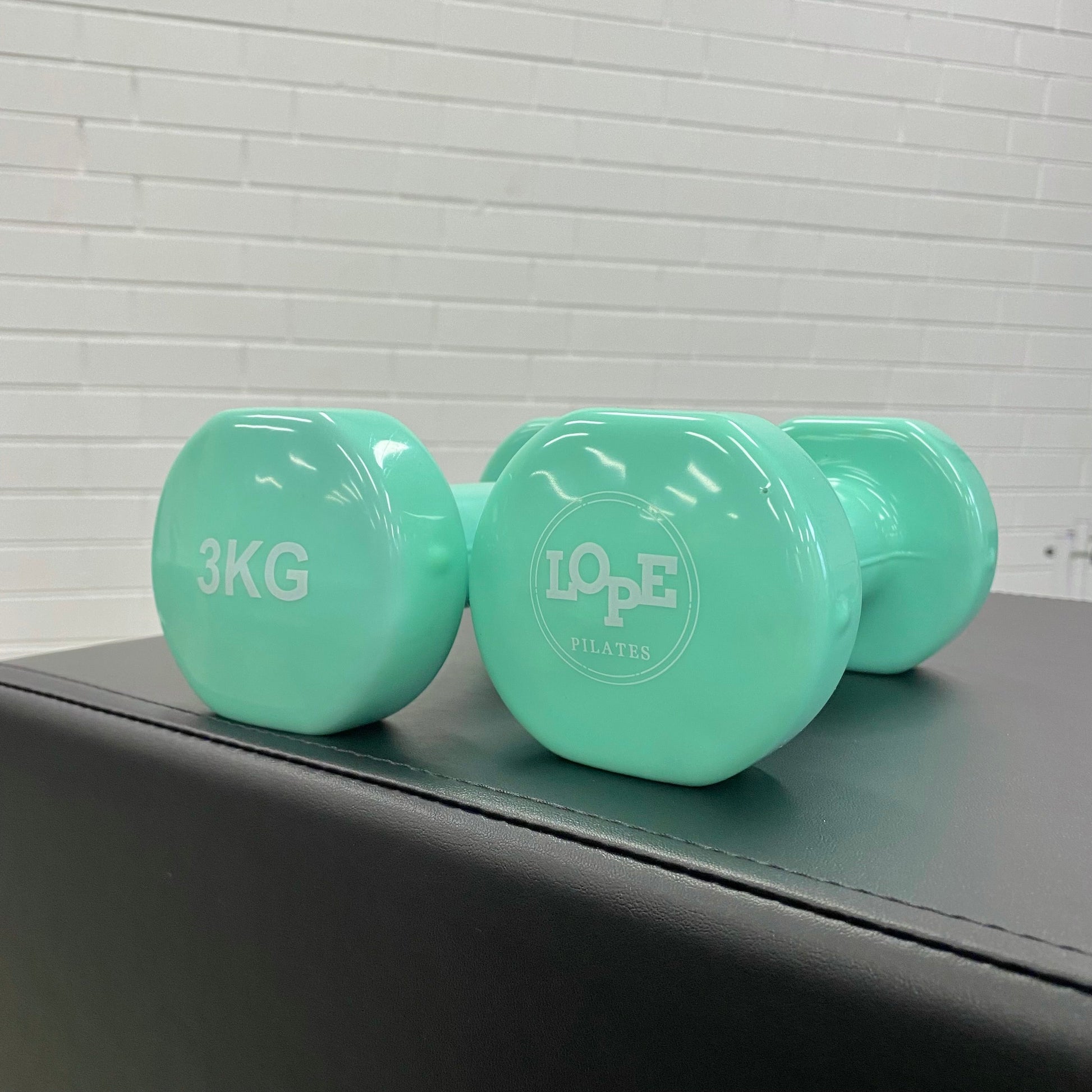 3kg Hand Held Weights 8 pairs – LOPE Pilates Equipment